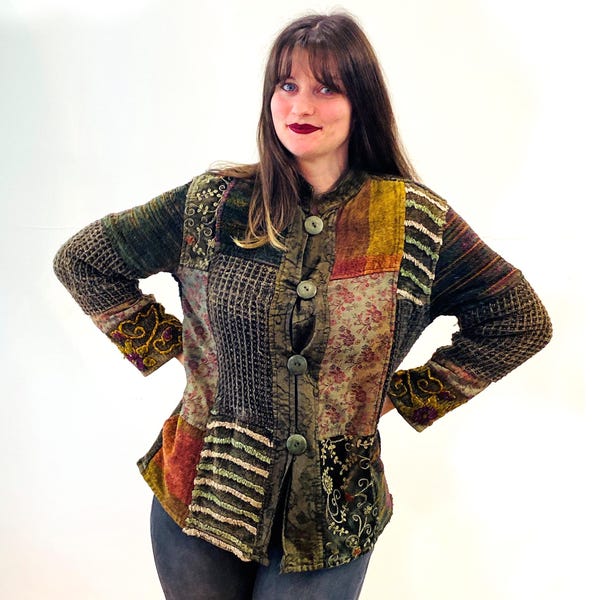Tweed Patchwork - Etsy UK