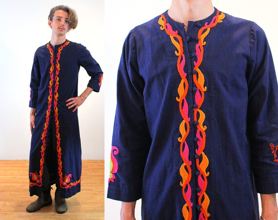 70s "Josefa of Mexico" Caftan S M, Vintage Designer I… - Gem
