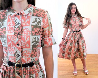 Atomic Print Dress - Etsy