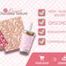 Chocolate Texture Seamless Paper: 3D Valentine Patterns (digital ...