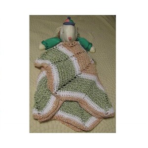 All Cotton Ripple Baby Afghan, Gender Neutral - Etsy