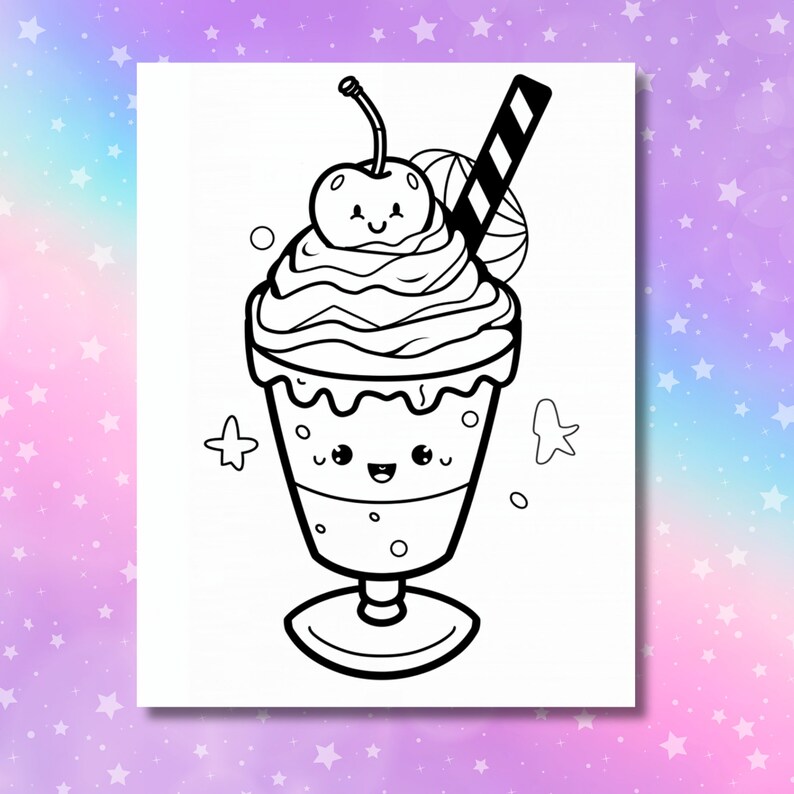 55 Kawaii Coloring Pages | for Kids and Adults | Cute Coloring Pages ...