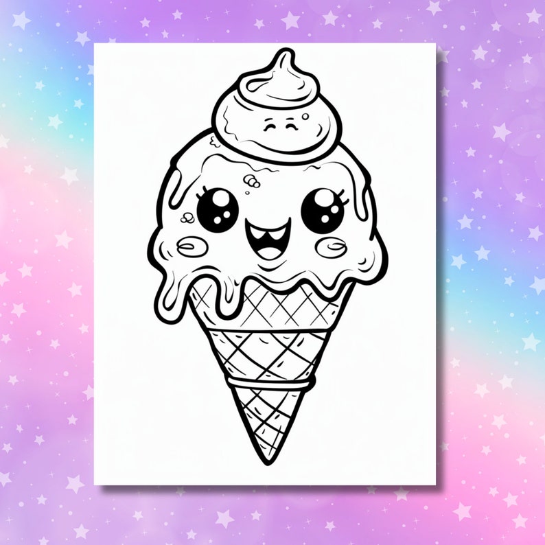 55 Kawaii Coloring Pages | for Kids and Adults | Cute Coloring Pages ...