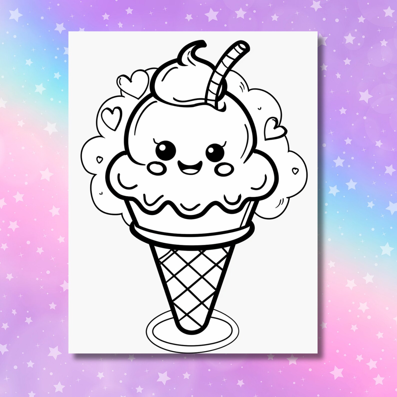 55 Kawaii Coloring Pages | for Kids and Adults | Cute Coloring Pages ...