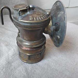 Antique Miners Carbide Headlamp by Auto Lite. Good Collectible ...