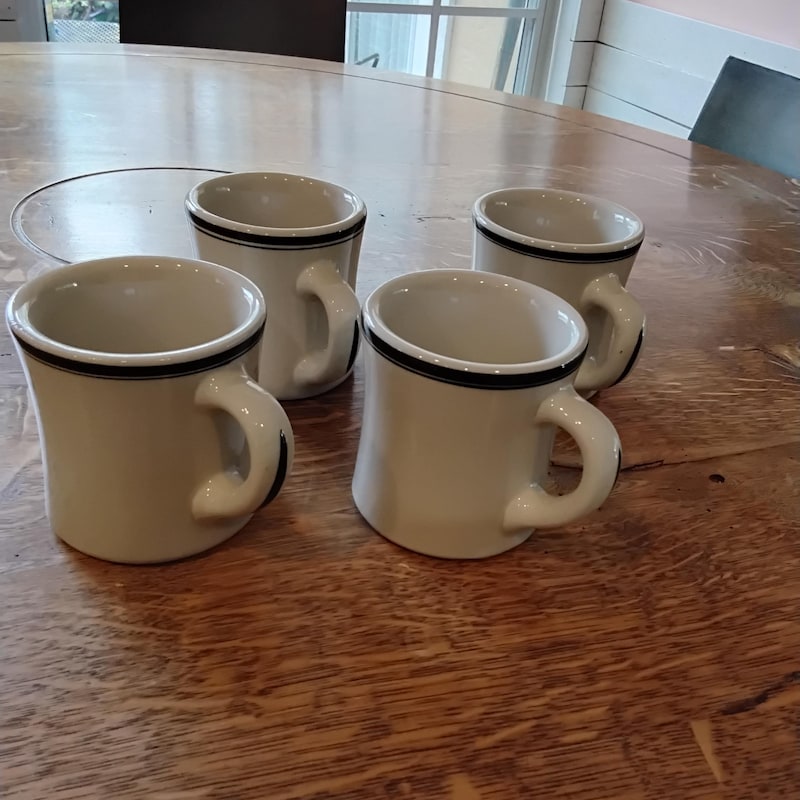 Ceramic Diner Coffee Mug - Etsy