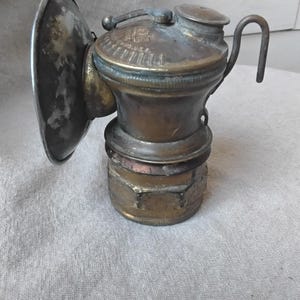 Antique Miners Carbide Headlamp by Auto Lite. Good Collectible ...