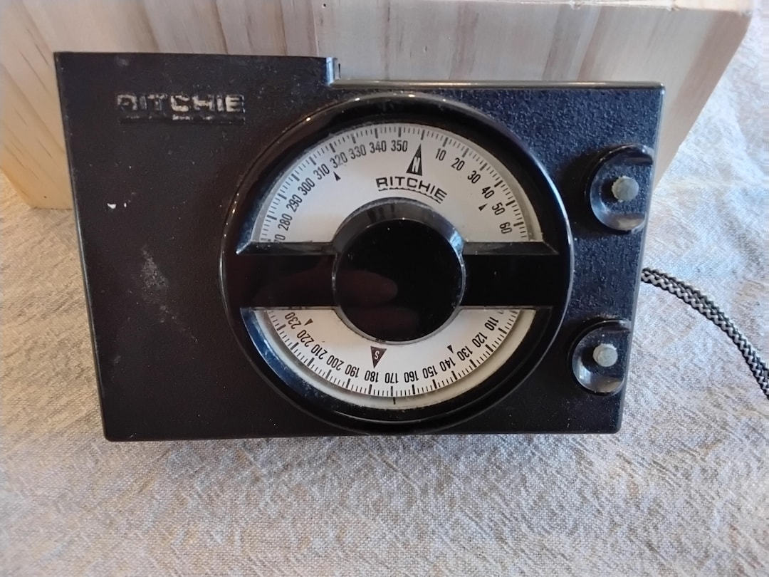 Vintage Ritchie MA-100 Handheld Nautical Compass - Etsy