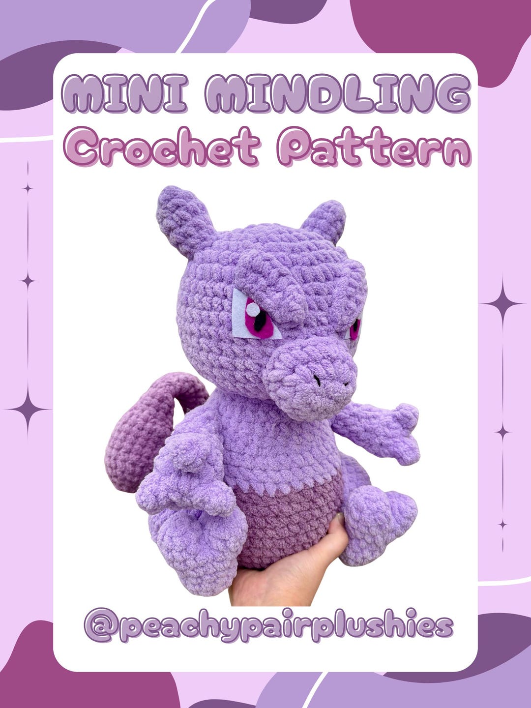 Mini Mindling PDF Crochet Pattern - Etsy Canada