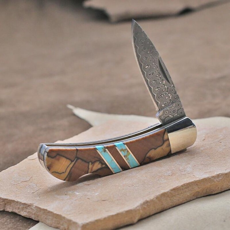 Turquoise Pocket Knife - Etsy