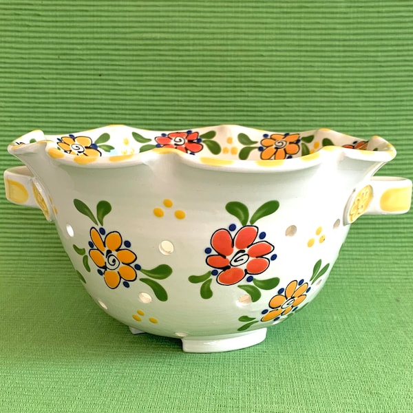 Ceramic Colander - Etsy