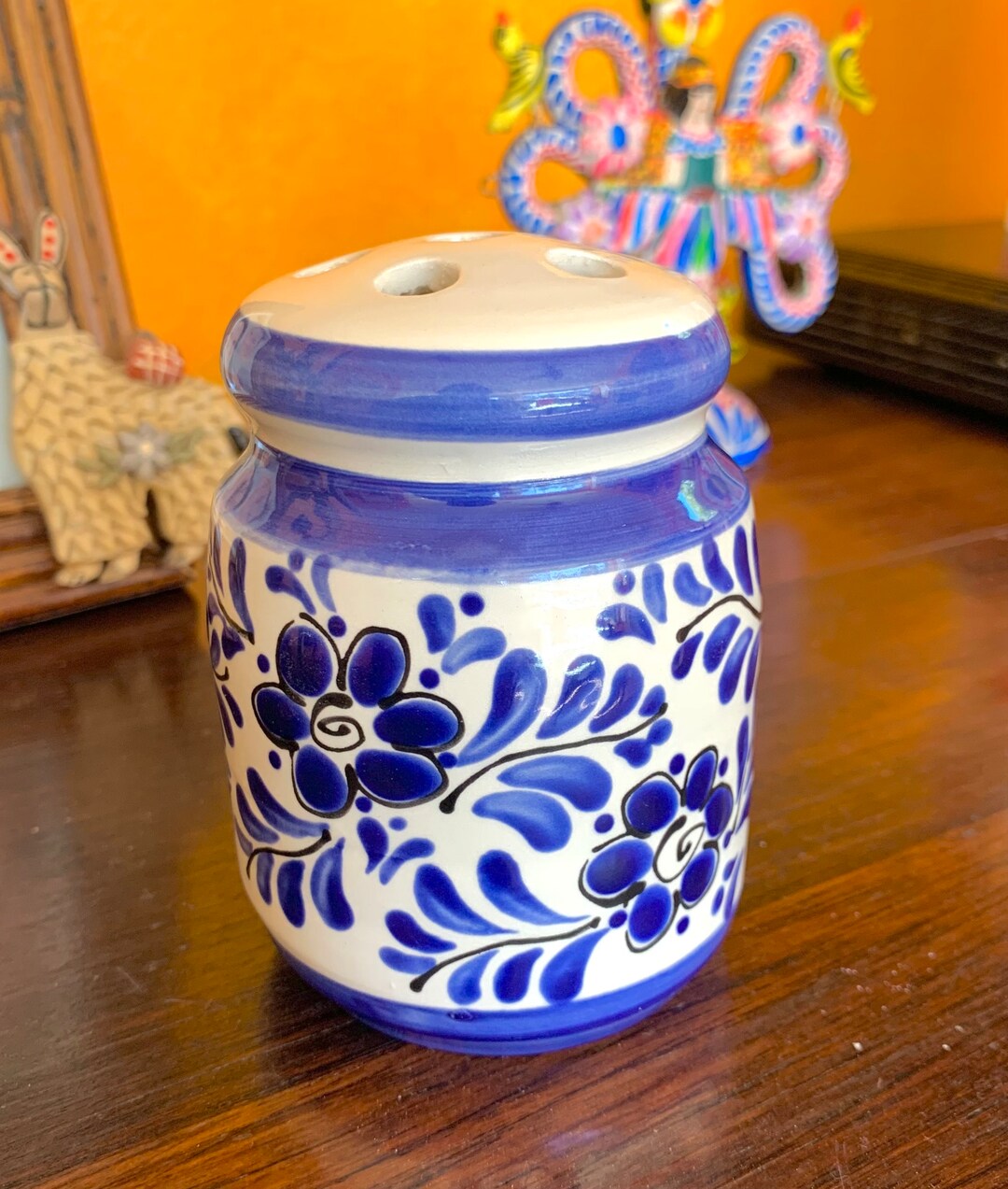 Ceramic Handmade and Hand-painted Cheese Shaker - Etsy