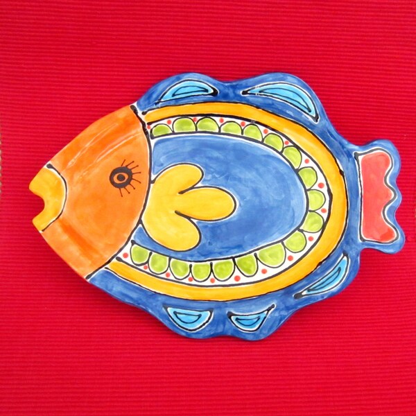 Fish Shaped Platter - Etsy