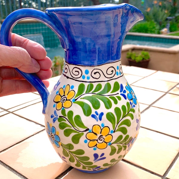 Ceramic Pitcher - Etsy