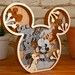 Mouse Head Laser Cut Files - 8 Layer Art Piece for Glowforge Svg - Etsy