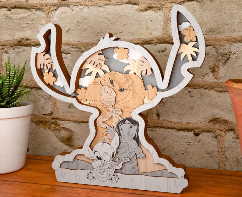 Alien Laser Cut Files - 7 Layer Art Piece for Glowforge Svg - Etsy