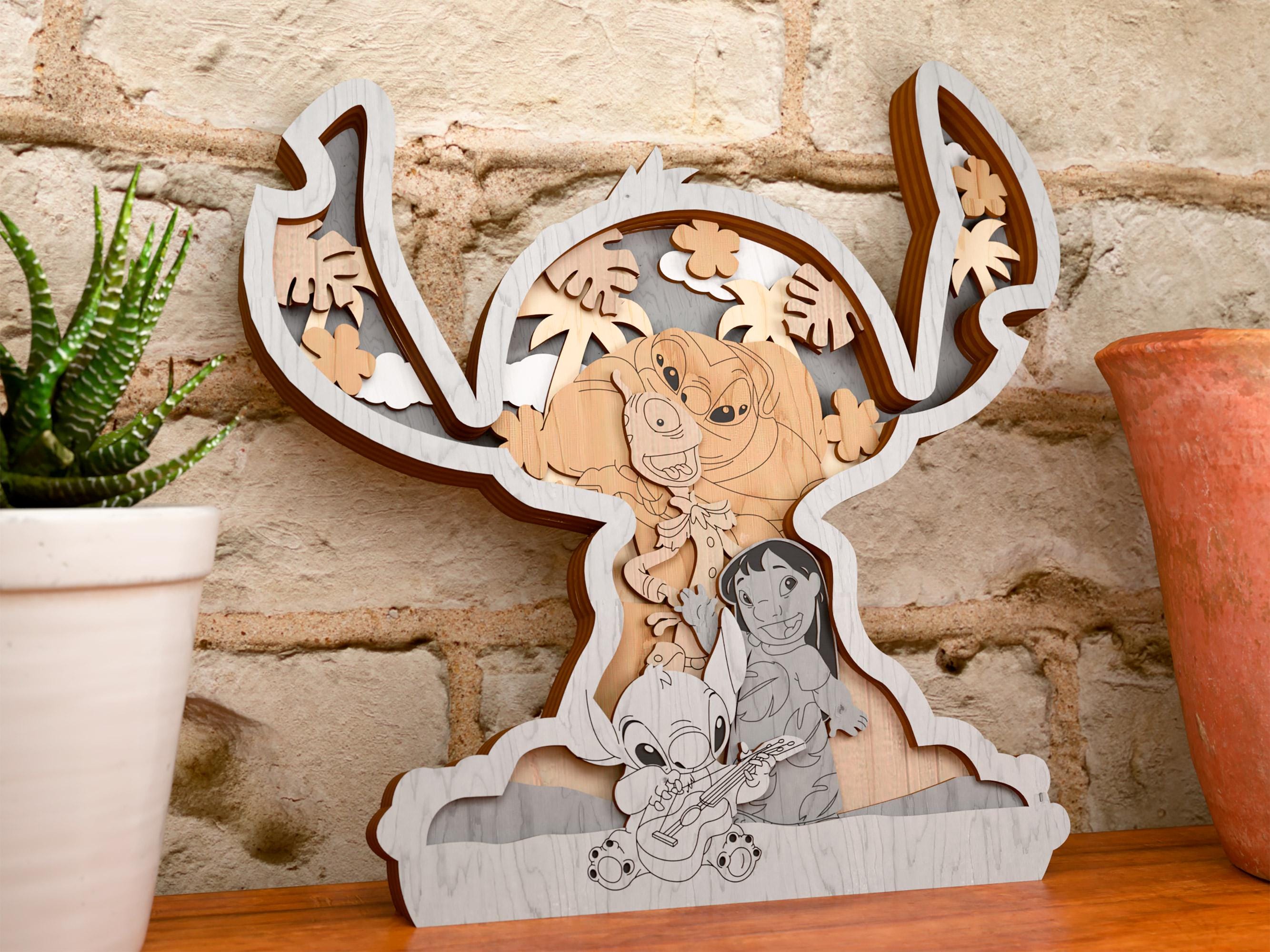 Alien Laser Cut Files - 7 Layer Art Piece for Glowforge Svg - Etsy