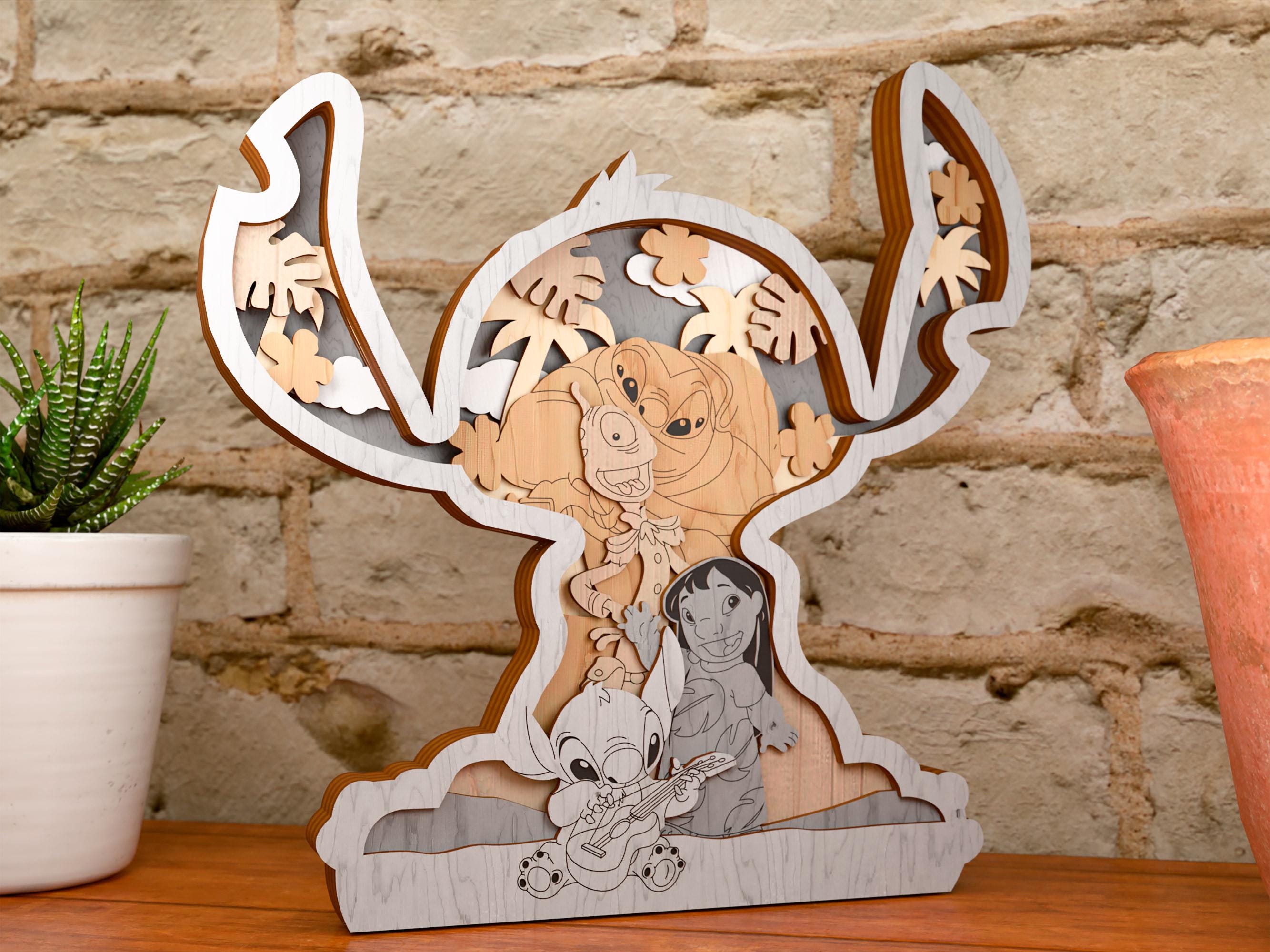 Alien Laser Cut Files - 7 Layer Art Piece for Glowforge Svg - Etsy