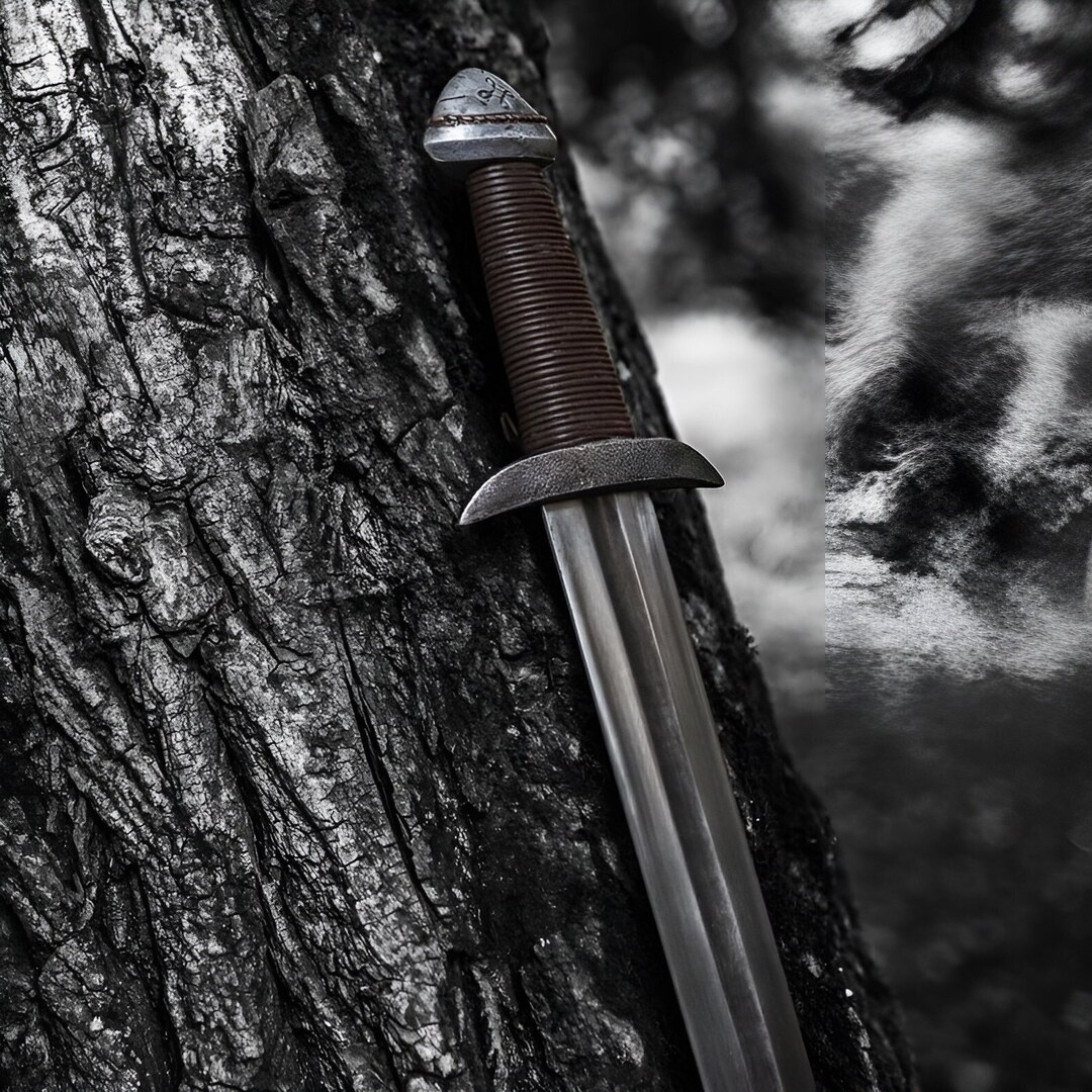 Hand Forged Viking Sword-king Ragnar Sword-witcher Sword-northman Sword ...
