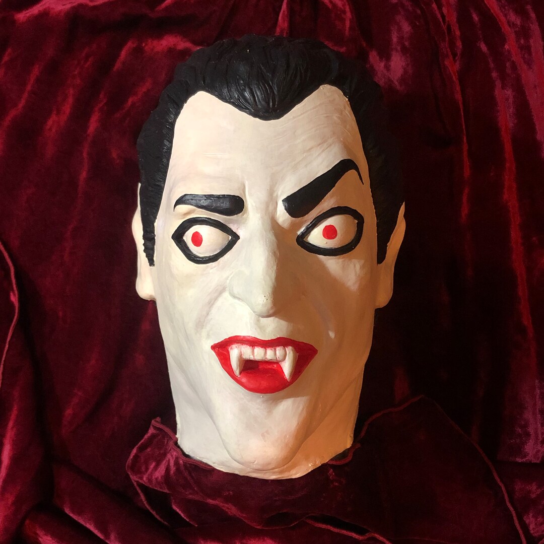 Dracula drac 74, Mego Tribute Latex Mask by Sicco's HORROR MASKS - Etsy