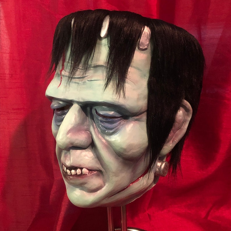 Frankenstein (retro Frankie) Latex Mask by Sicco's HORROR MASKS - Etsy