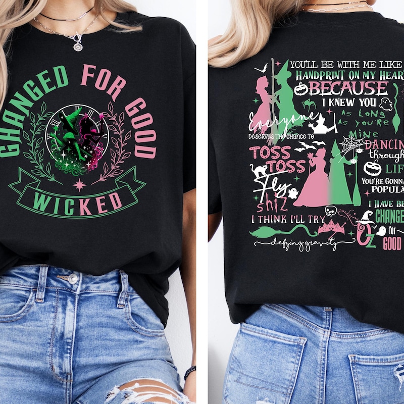 Wicked Merch V Neck - Etsy