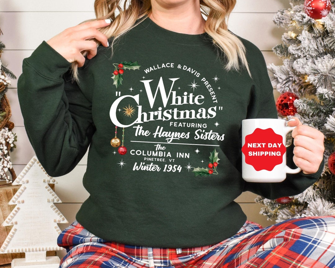 White Christmas Movie Shirt, Christmas Holiday Shirt, White Christmas ...