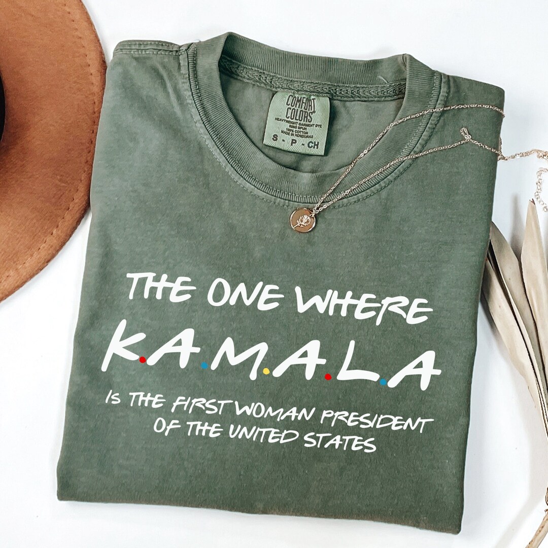 Kamala Harris for President 2024,comma La Shirt, Presidential Election ...
