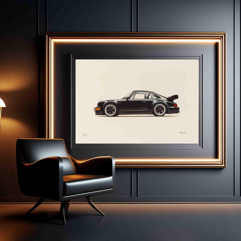 Wandbilder porsche - Etsy.de