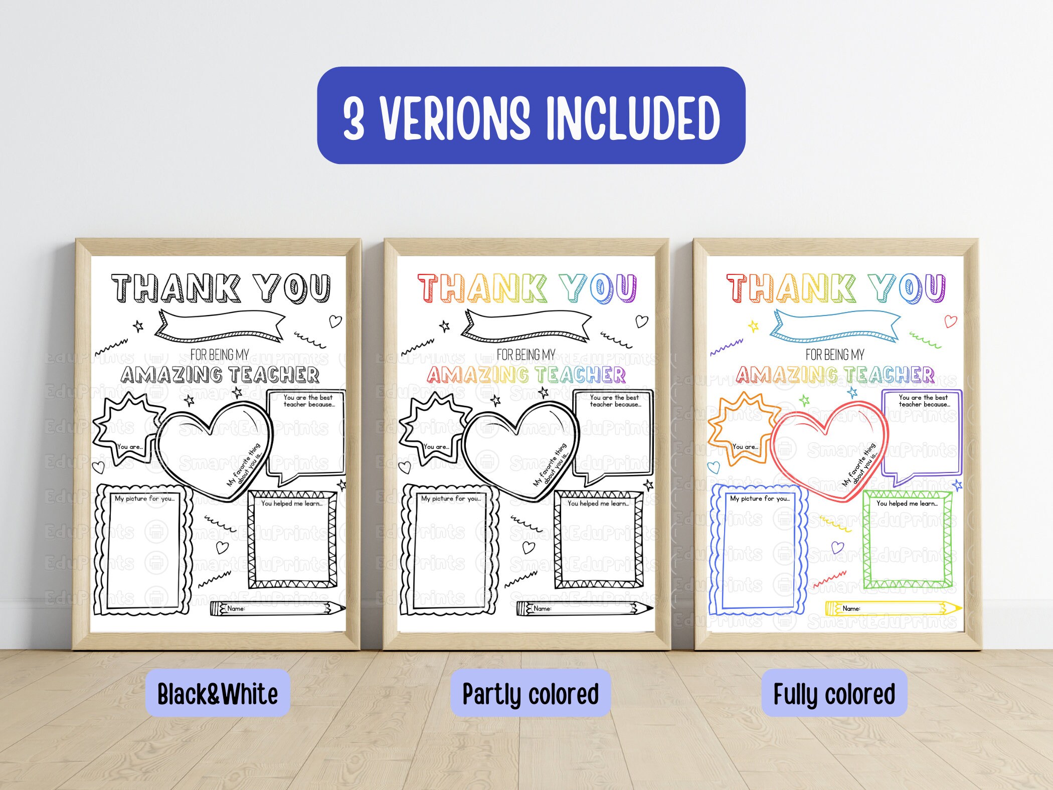 Teacher Appreciation Gift,printable Teacher Appreciation Week Gift ...