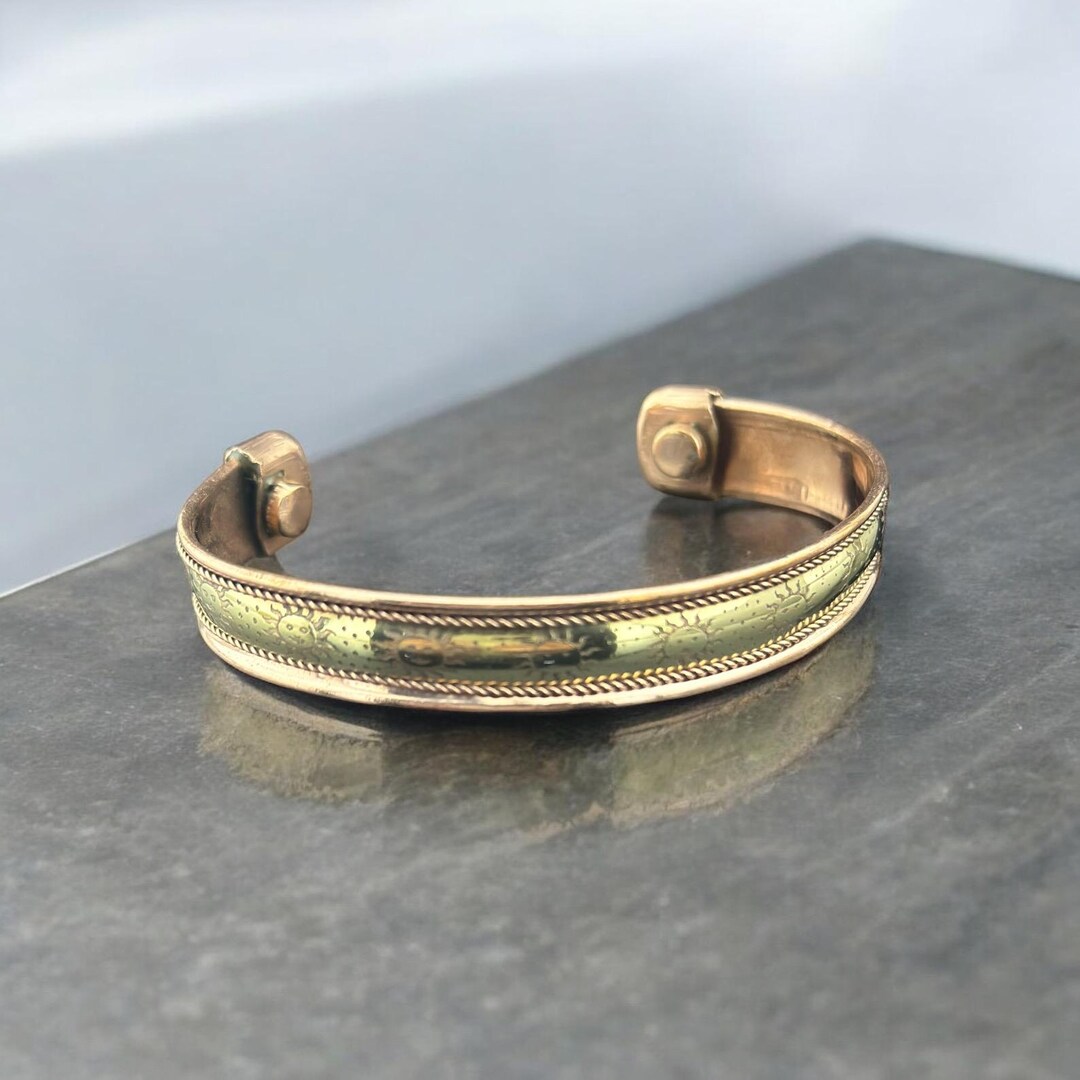 Copper Tensor Ring, Health Benefits, Adjustable Bracelet, Pure Copper ...