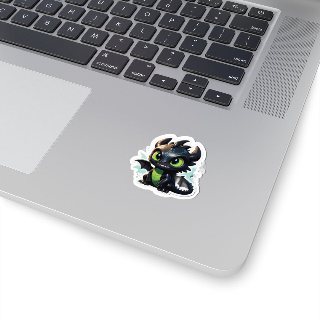 Cute Toothless Dragon Sticker for Laptop, Water Bottle, Notebook - Etsy