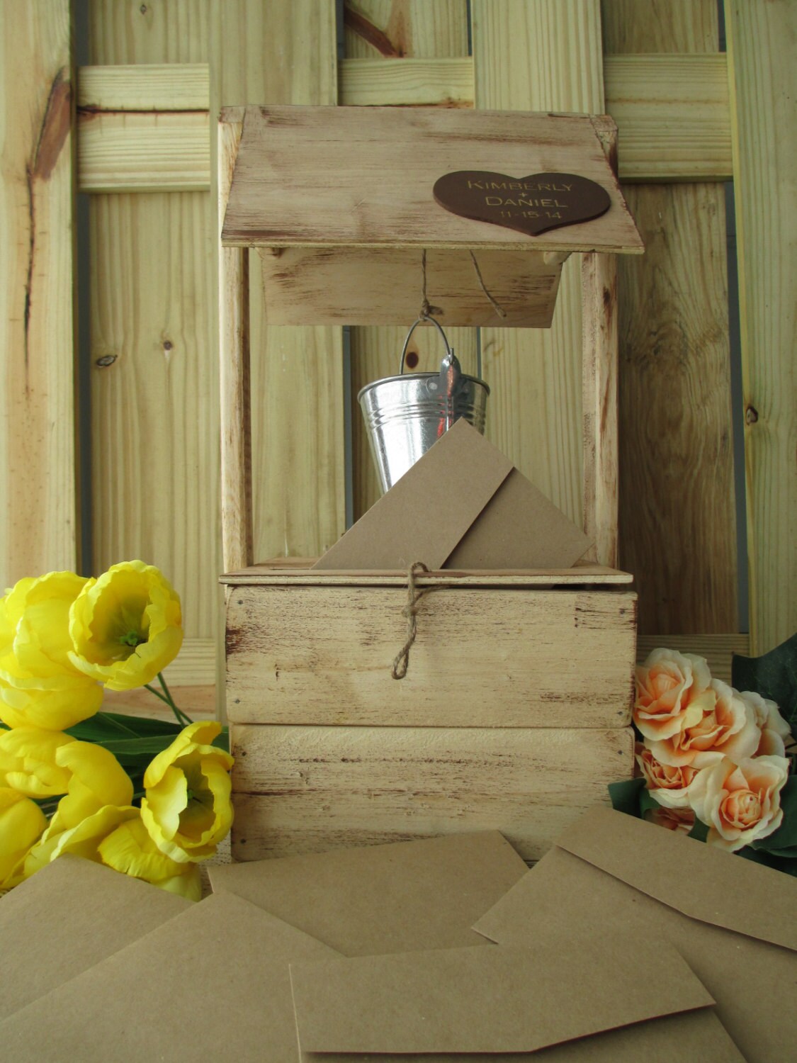 Rustic Wedding Wishing Well