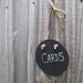 Hanging Circle Chalkboard Signs Item 1054 - Etsy