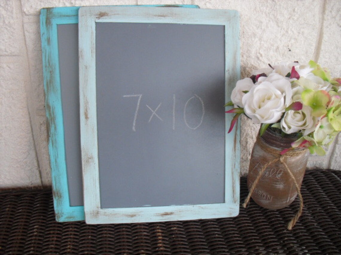 ONE LARGE Shabby Chic Rustic Distressed Chalkboards for Signs | Etsy