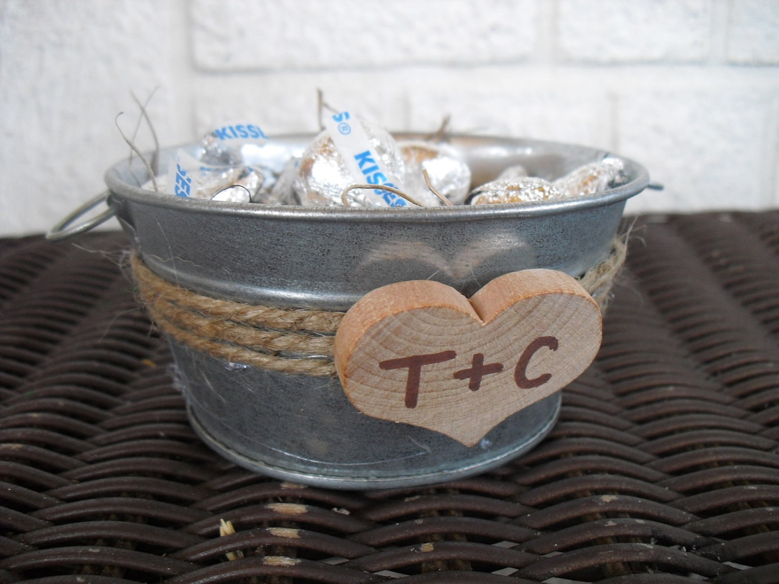 SET OF 10 Washtub Candy Pails Candy Container Favors or Candle - Etsy