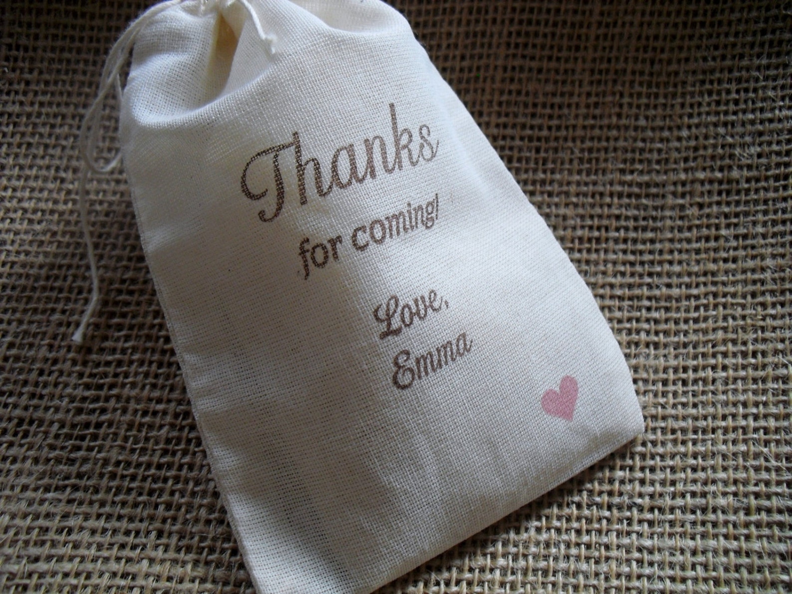 Personalized Custom Party Favor Bags Set of 10 4x6 Item | Etsy
