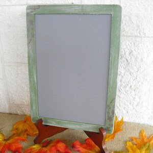 ONE LARGE Fall Shabby Chic Chalkboard With EASEL for Signs and Table ...