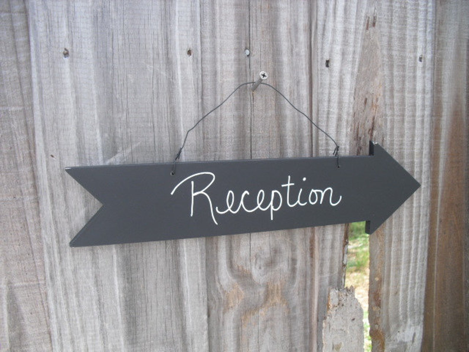 Chalkboard Arrow Wedding Sign Candy Bar Sign Party - Etsy