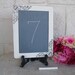 MEDIUM Shabby Chic Damask Chalkboards With EASELS for Signs and Table ...