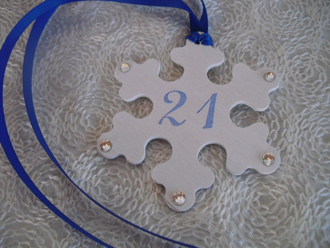 Hanging Snowflake Table Number Tags Item 1113 - Etsy