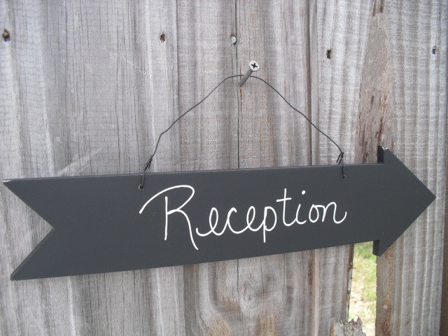 Chalkboard Arrow Wedding Sign Candy Bar Sign Party - Etsy