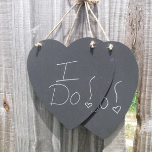 Heart Chalkboard ONE Hanging Heart Chalkboard Sign Item - Etsy