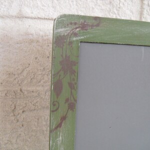 ONE LARGE Fall Shabby Chic Chalkboard With EASEL for Signs and Table ...