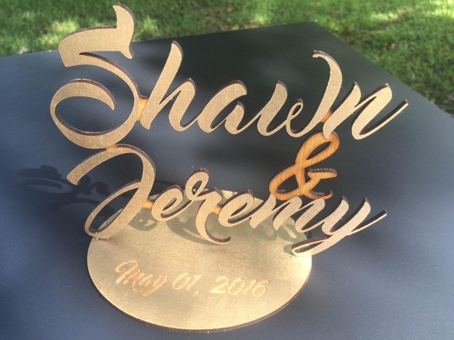 Cake Topper Personalized Cake Topper Item 1695 | Etsy