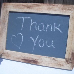 SMALL Rustic Distressed Chalkboards for Signs and Table | Etsy