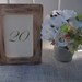 Rustic Barnwood Style Wood Frames for Table Numbers or Signs Item 1174 ...