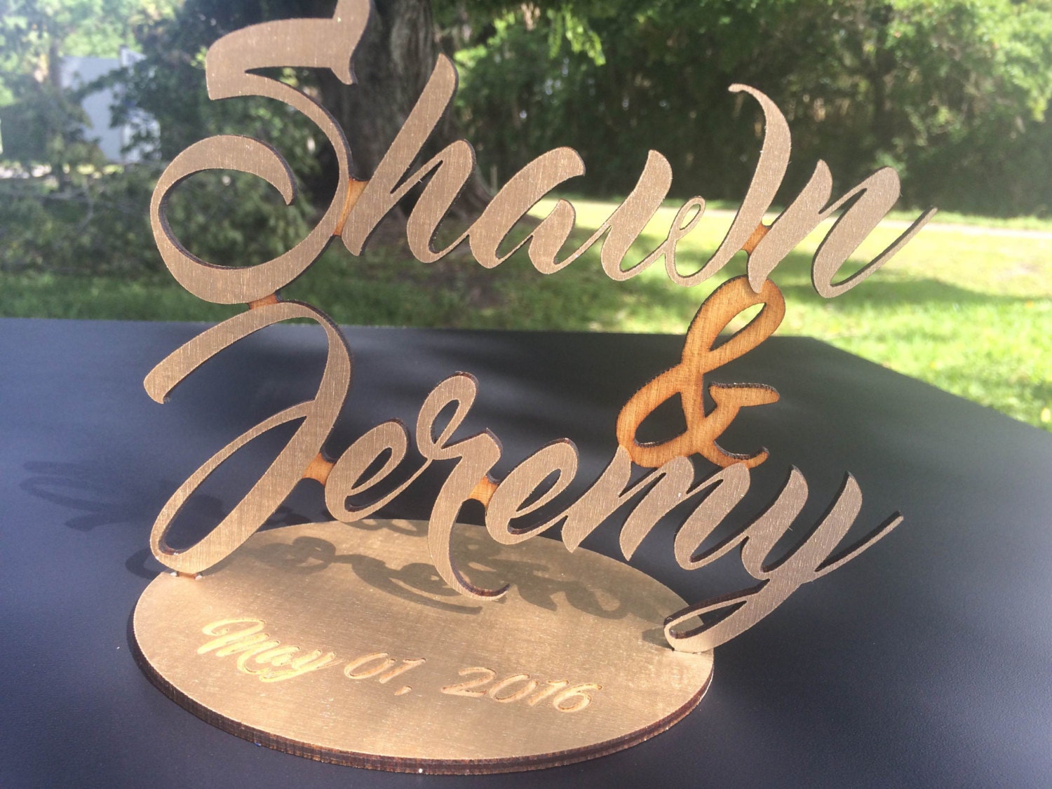 Cake Topper Personalized Cake Topper Item 1695 | Etsy