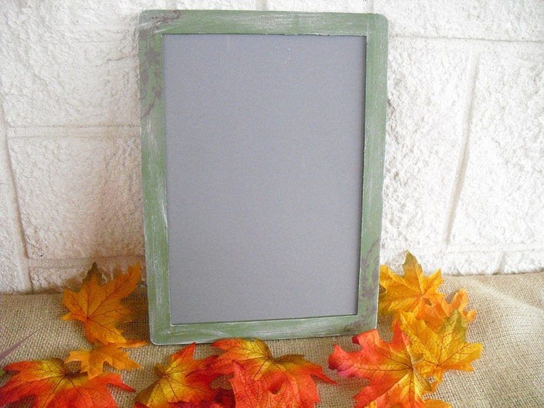 ONE LARGE Fall Shabby Chic Chalkboard for Signs and Table - Etsy
