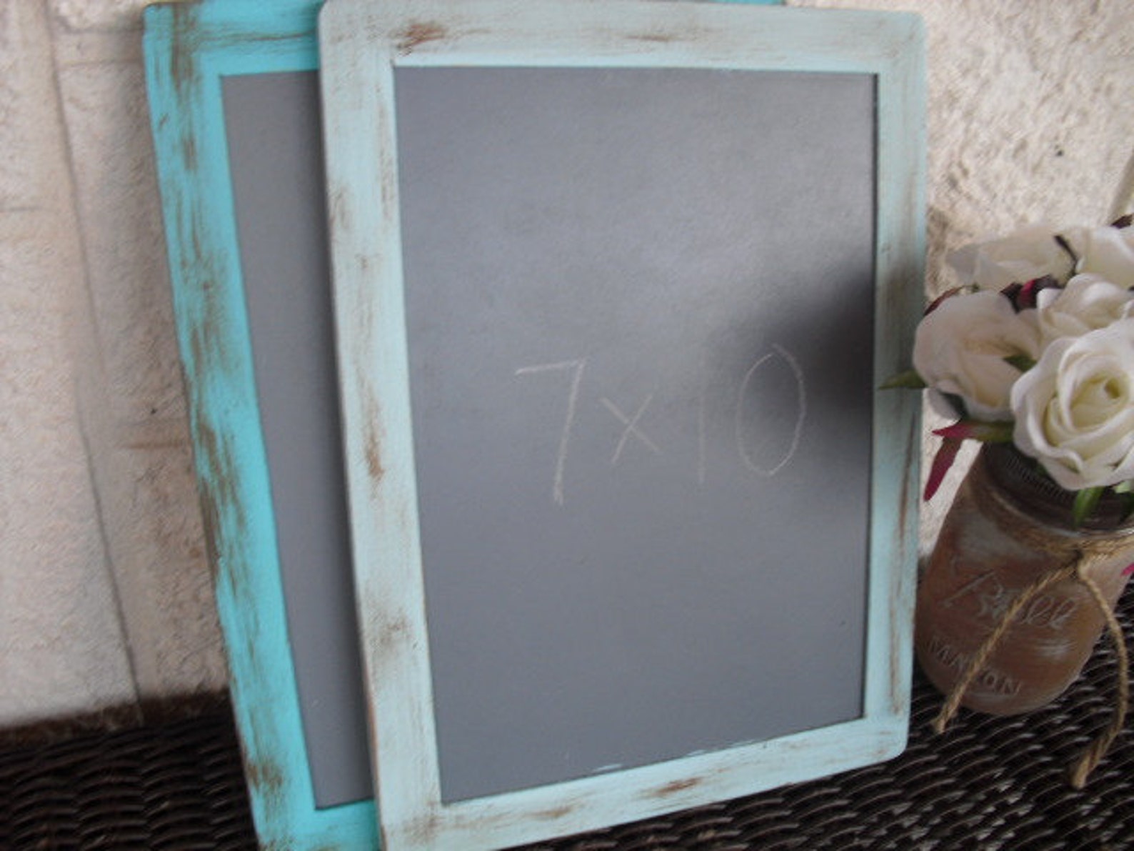 ONE LARGE Shabby Chic Rustic Distressed Chalkboards for Signs - Etsy